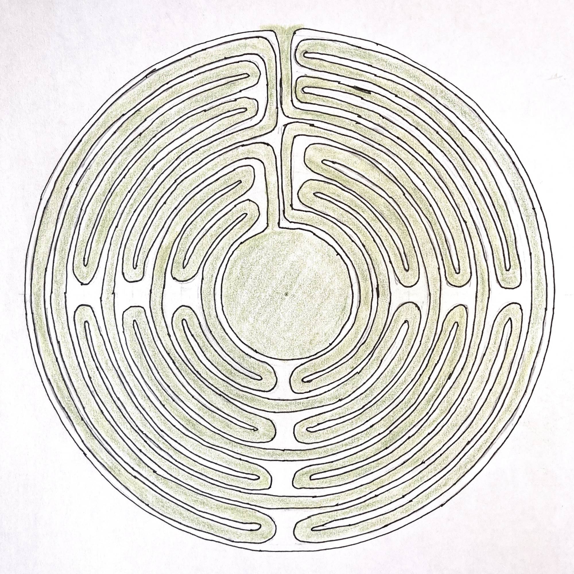 The Breamore Mizmaze in autumn – New Tales from an Old Forest